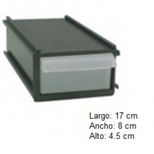 Gaveta Plastica Modular Cerrada PS-02